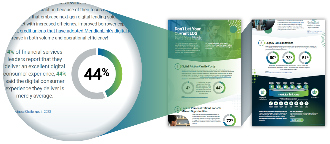 Instant Approvals Soar by Over 25% With MeridianLink!